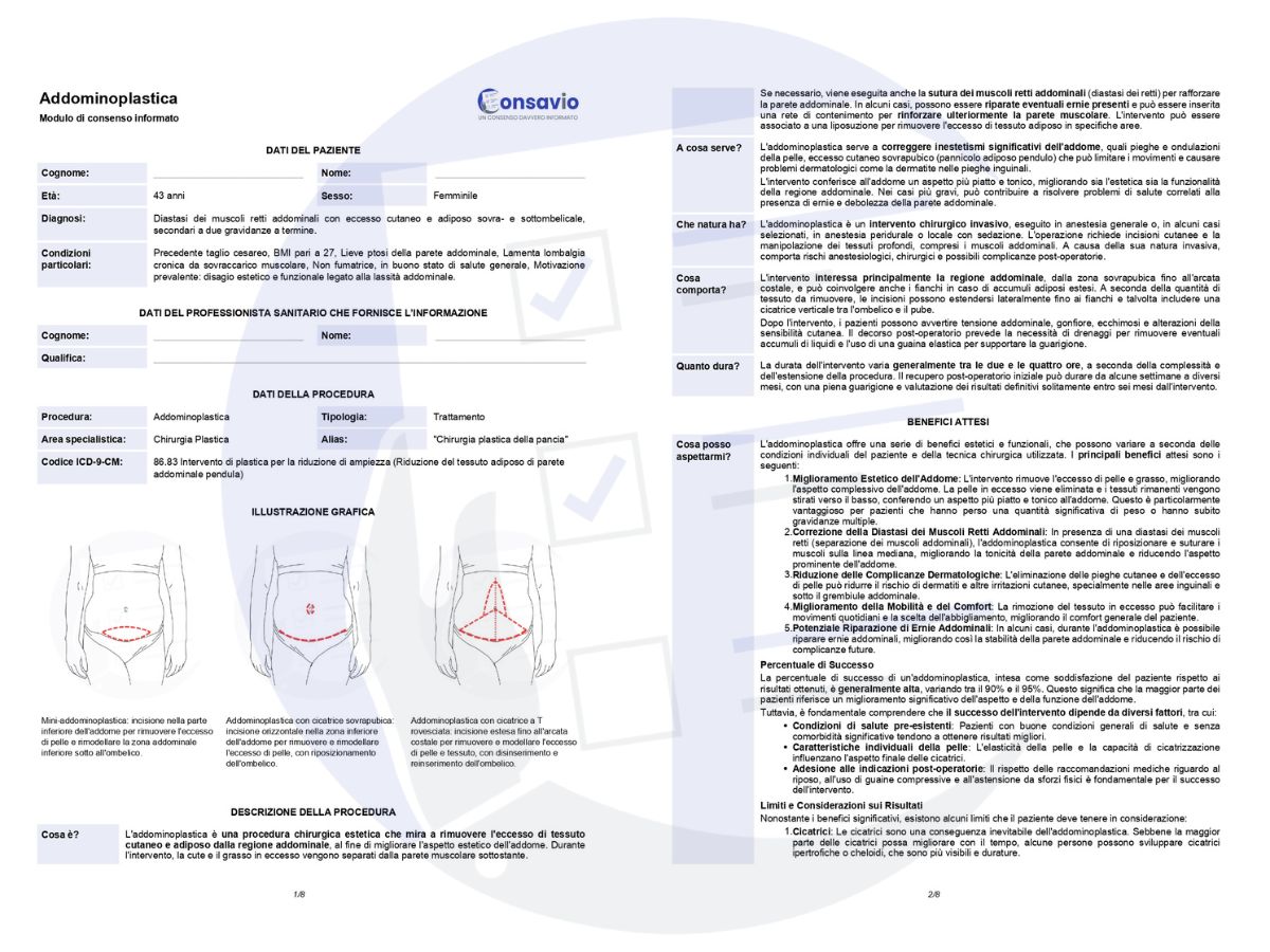 Modulo consenso informato: guida con pdf e word scaricabile